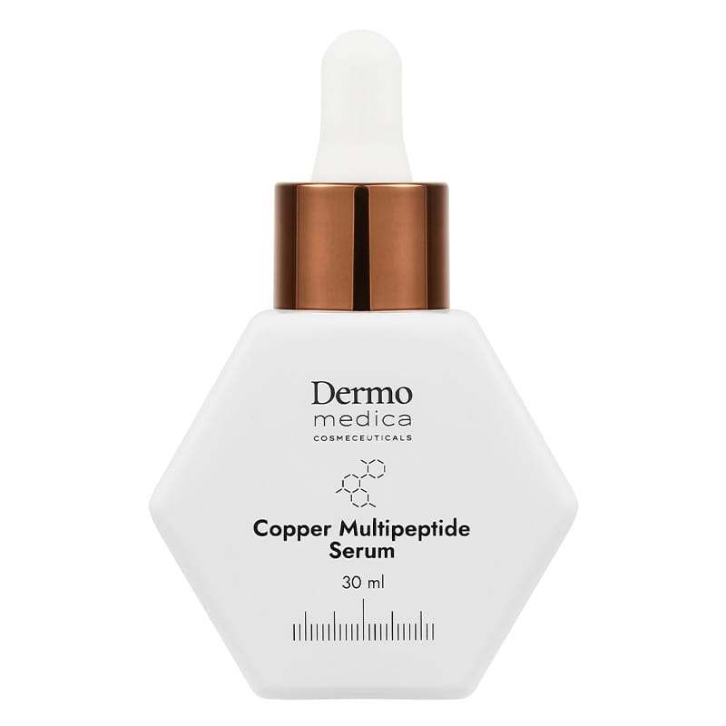 Сыворотка для ухода за кожей Dermomedica Copper Multipeptide Serum Сыворотка с медным комплексом, аргирелином и бета-глюканом 30 мл