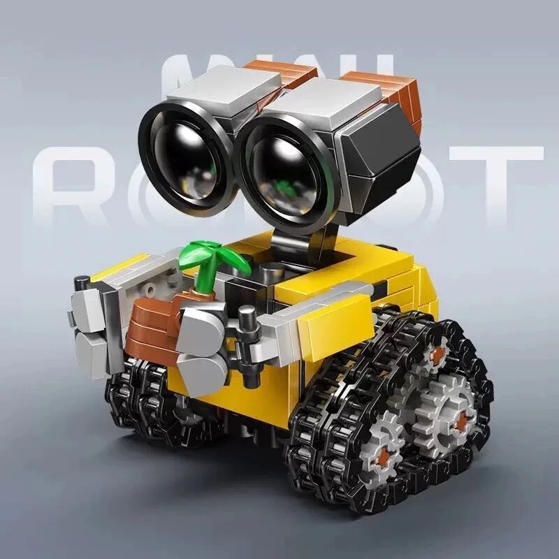 Коллекционная фигурка робота Wall.E Eve Bandai 02