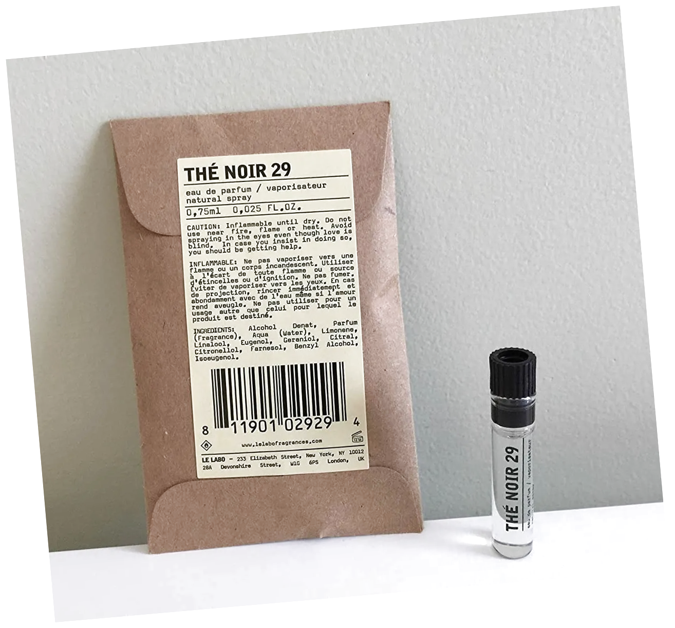 Парфюм Le Labo The Noir 29 0.75 мл миниатюра для женщин и мужчин / Ле Лабо Зе Ноир 29