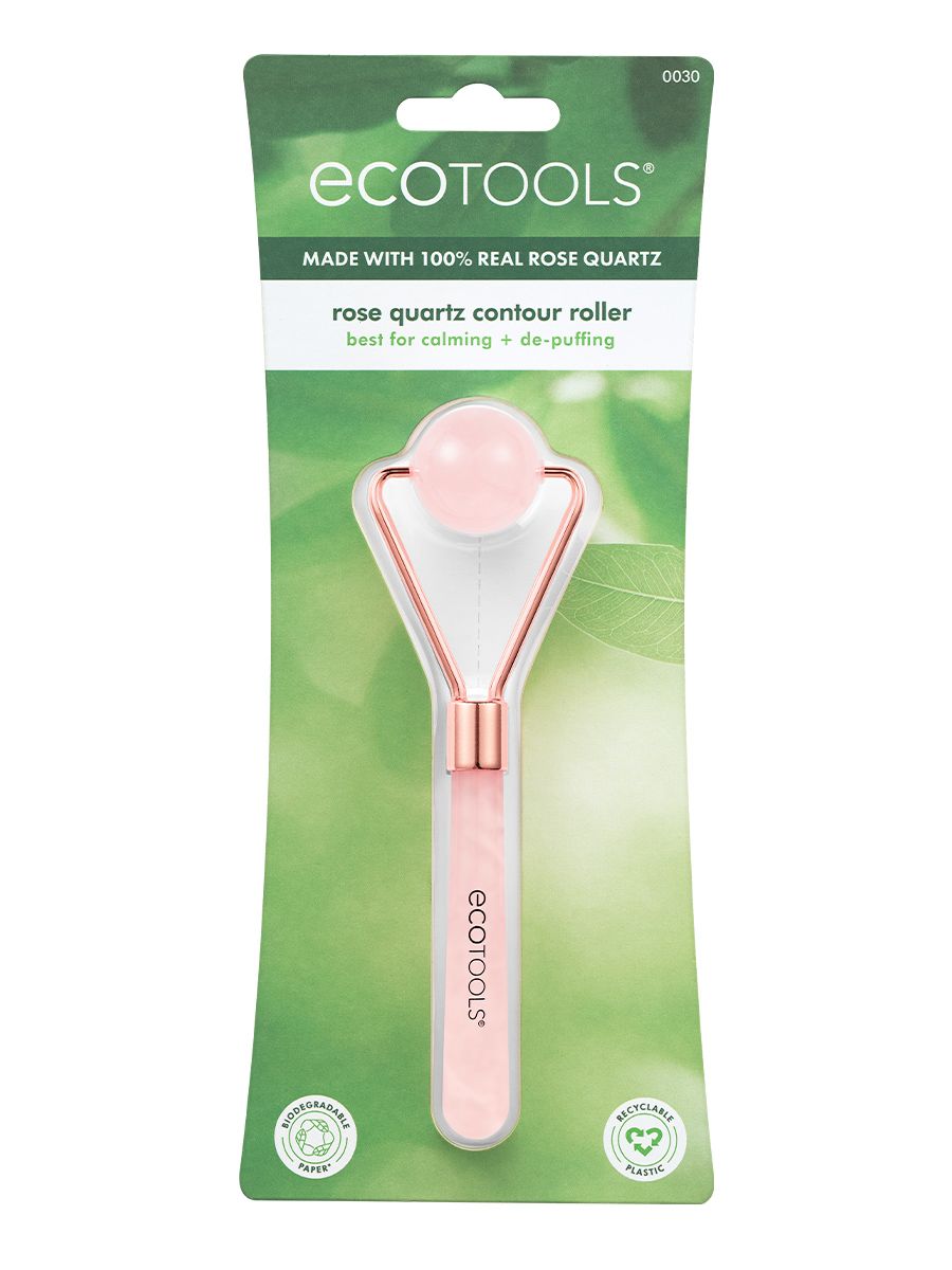 Мини-роллер из розового кварца Rose Quartz Contour Roller