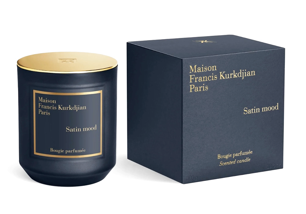 Свеча для дома Мейсон Франсис Куркджан Уд Сатин Муд 300 гр / Francis Kurkdjian Oud Satin Mood