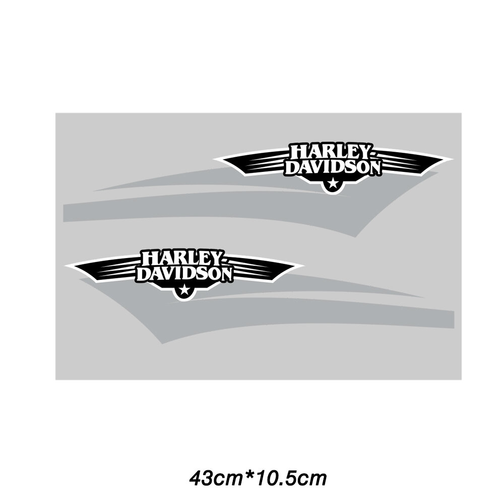 Декоративные виниловые наклейки на кузов мотоцикла Harley‑Davidson, аксессуар для тюнинга мотоцикла
