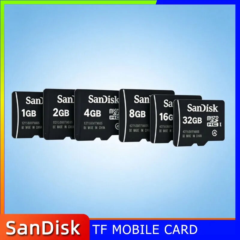 10 шт. карты памяти SanDisk Micro SD разных объемов (512МБ - 32ГБ), класс 4 10 PCS 512MB