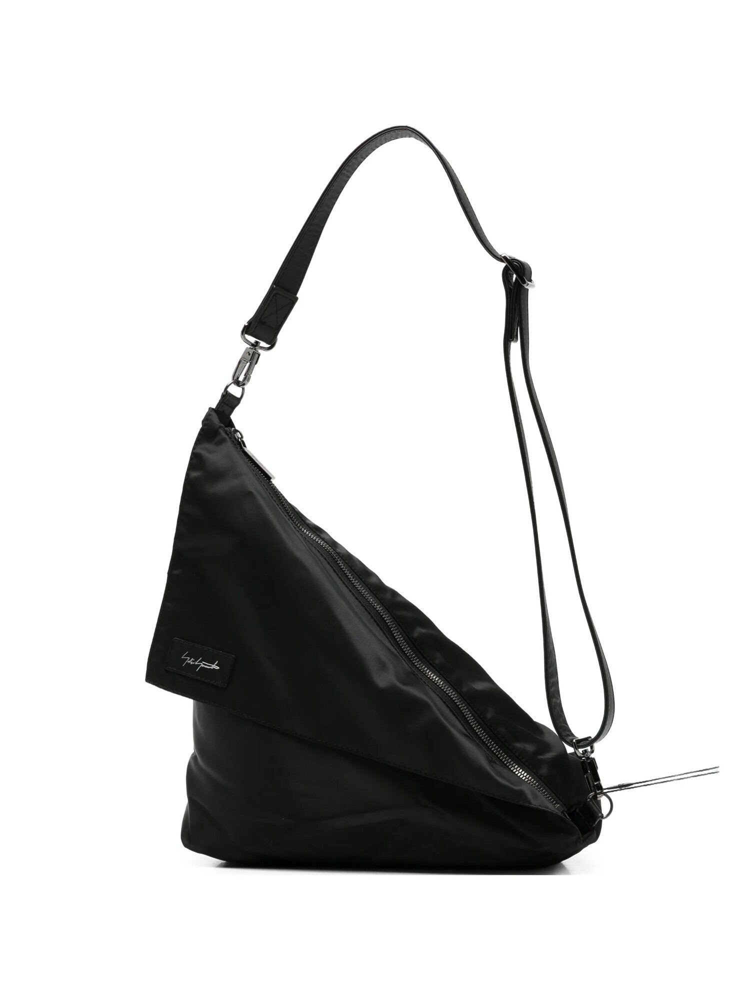 Сумка Asymmetric logo-patch shoulder bag