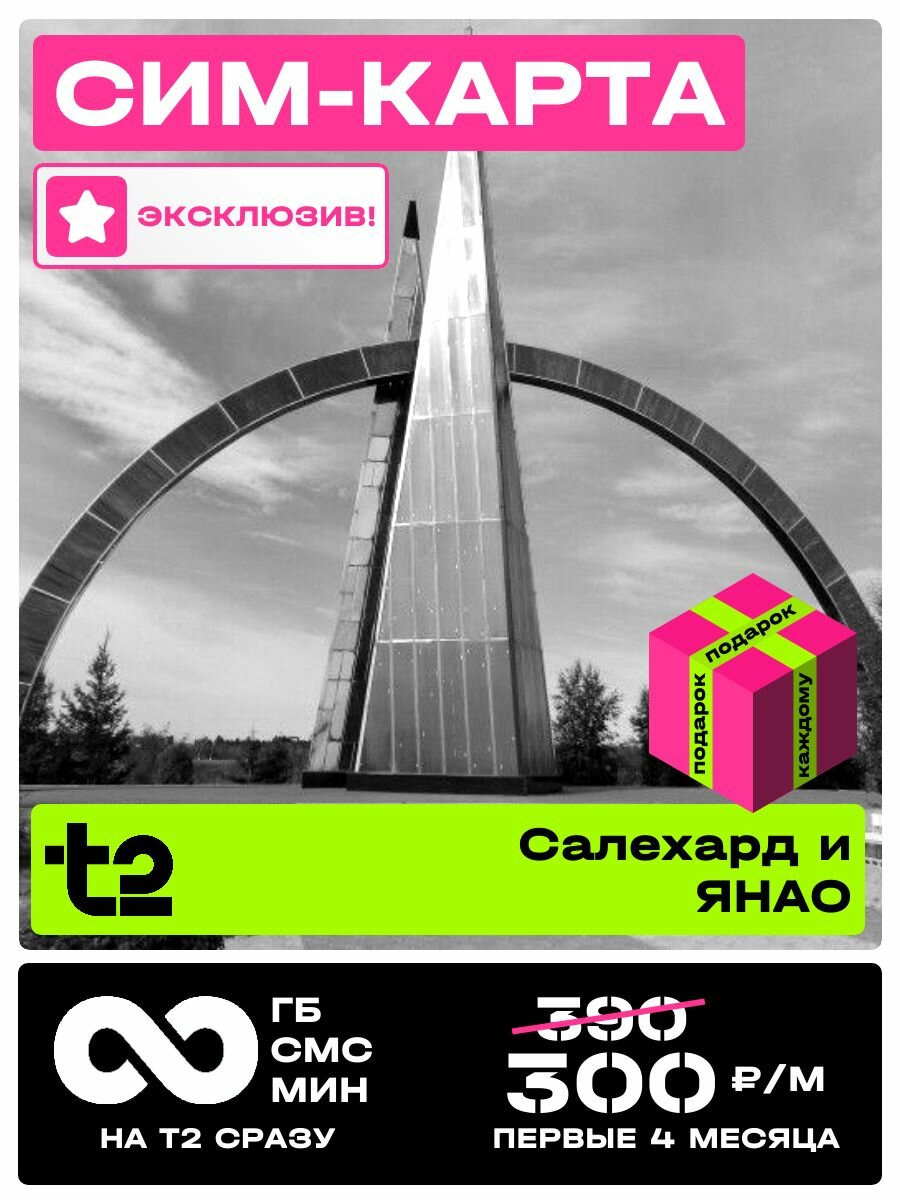 Сим карта теле 2 с безлимитным интернетом и минутами. t2 SIM-карта тариф хватит янао За 300 рублей в месяц.