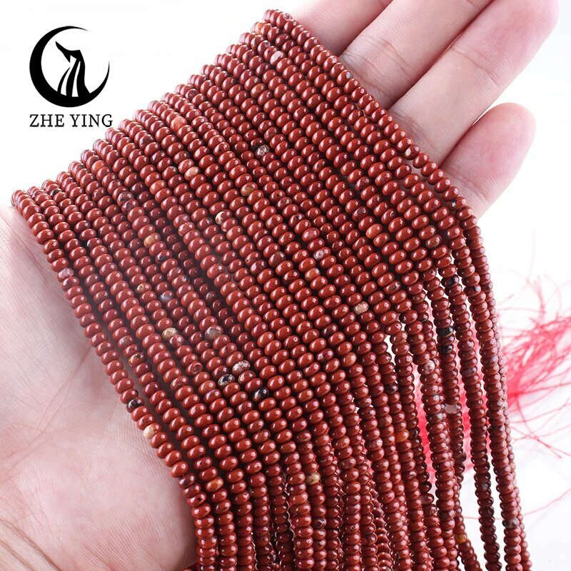 Бусины Zhe Ying 2x4 мм амазонит, бирюза, содалит