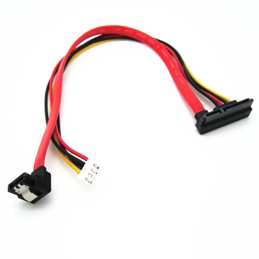 Угловой кабель SATA 90 22pin to SH 2.0 4pin