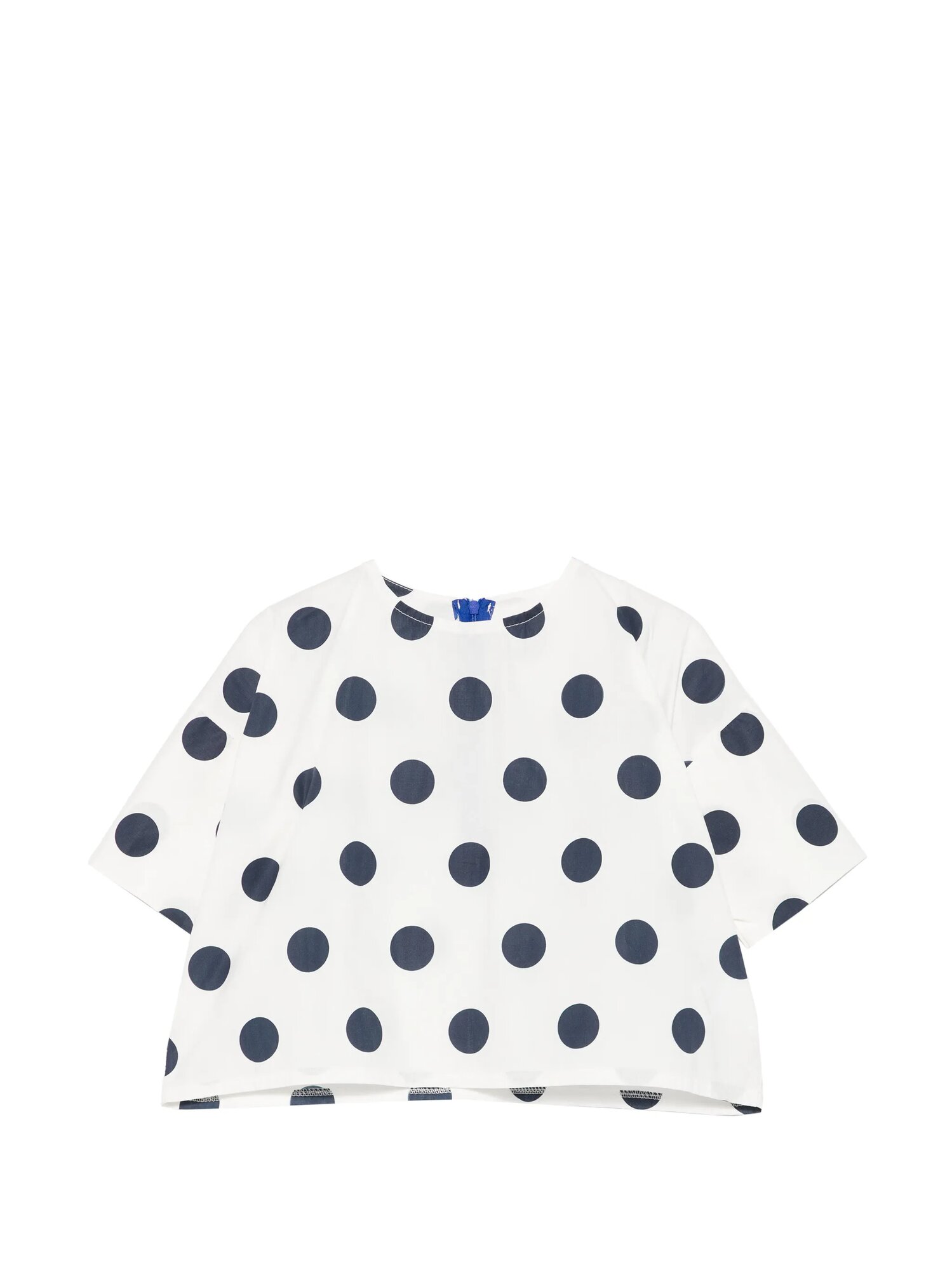 Блуза Polka-dot poplin cotton blouse