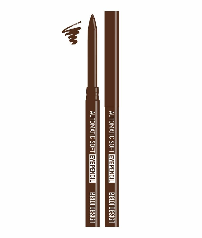 Карандаш для глаз механический Automatic soft eyepencil 307 шоколад BELOR DESIGN