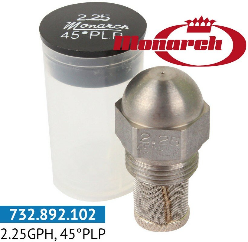 Топливная форсунка Monarch 2.25GPH,45PLP