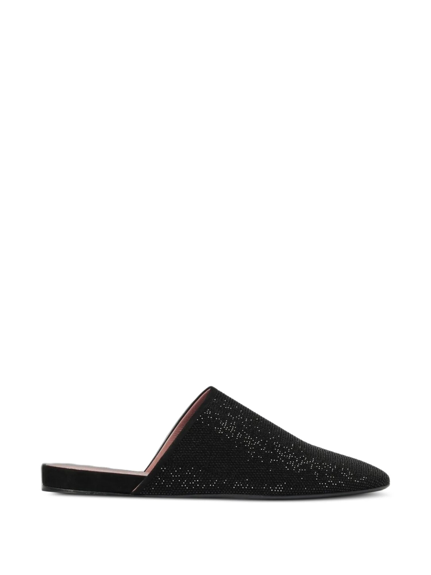 Мюли Strass-embellished leather mules
