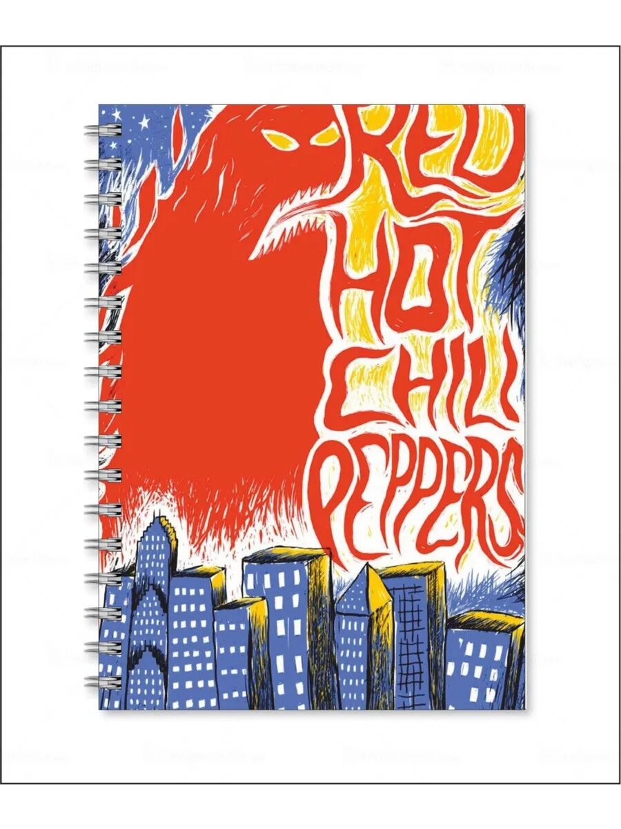 Тетрадь Red Hot Chili Peppers