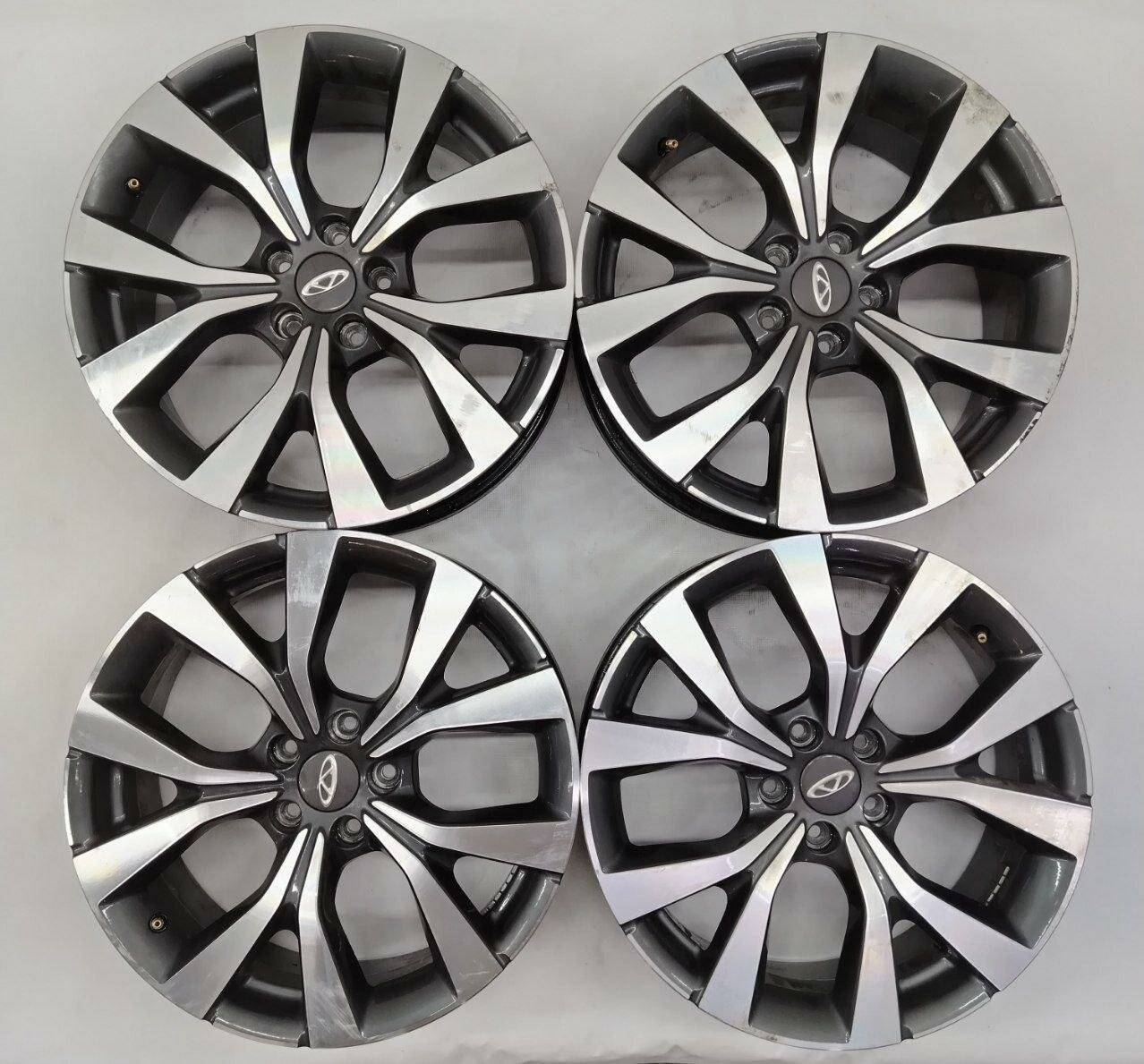 Комплект (4 шт) колесных дисков Chery 18x6.5 PCD 5x108 D60.1 ET33 (оригинал)