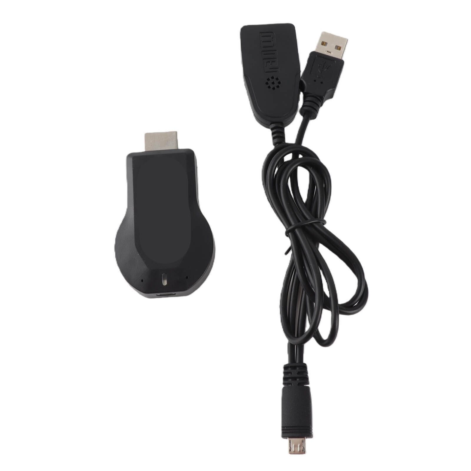 Беспроводной приемник-адаптер для телевизора с поддержкой Wi-Fi HD Multimedia Interface, Airplay, Miracast и DLNA.