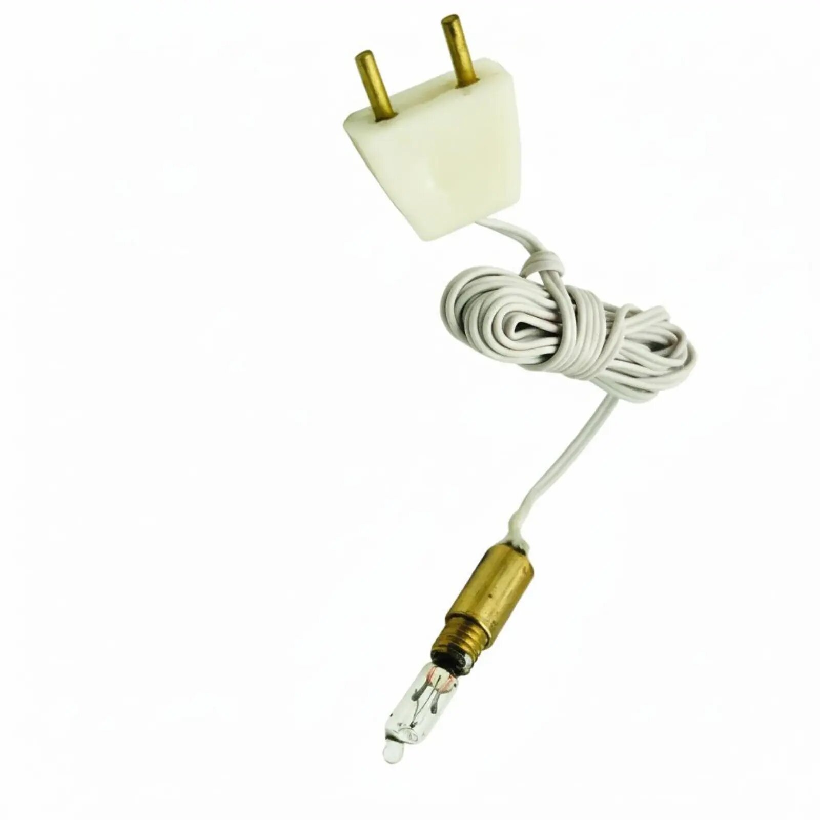 Металлическая лампочка для кукольного домика 1:12 Pointed Bulb SET