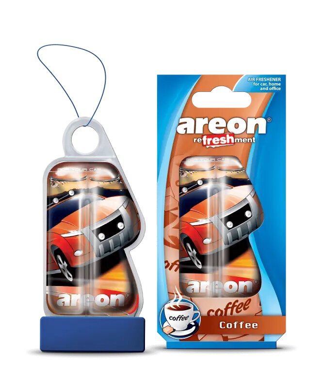 Ароматизатор подвесной Areon 704-025-913-ЧЗБ Coffee/Кофе