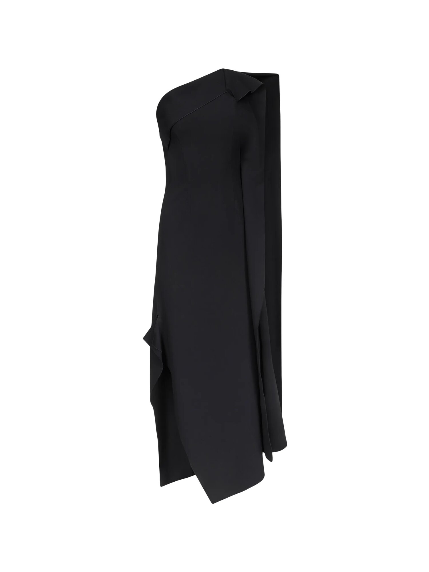 Платье One-shoulder draped dress