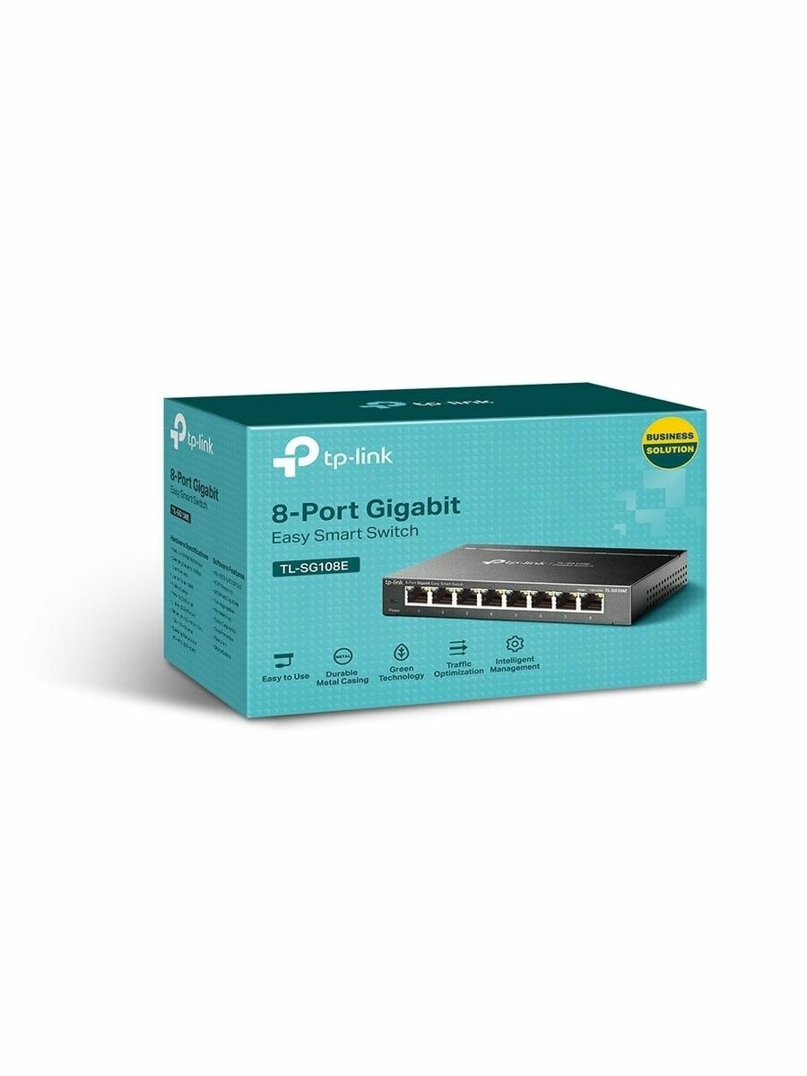 Коммутатор TP-Link TL-SG108E — фото 1
