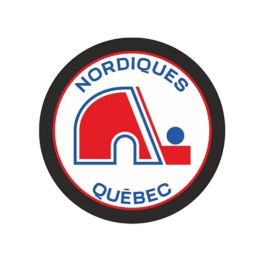 Rubena Шайба Quebec Nordiques 1-ст.
