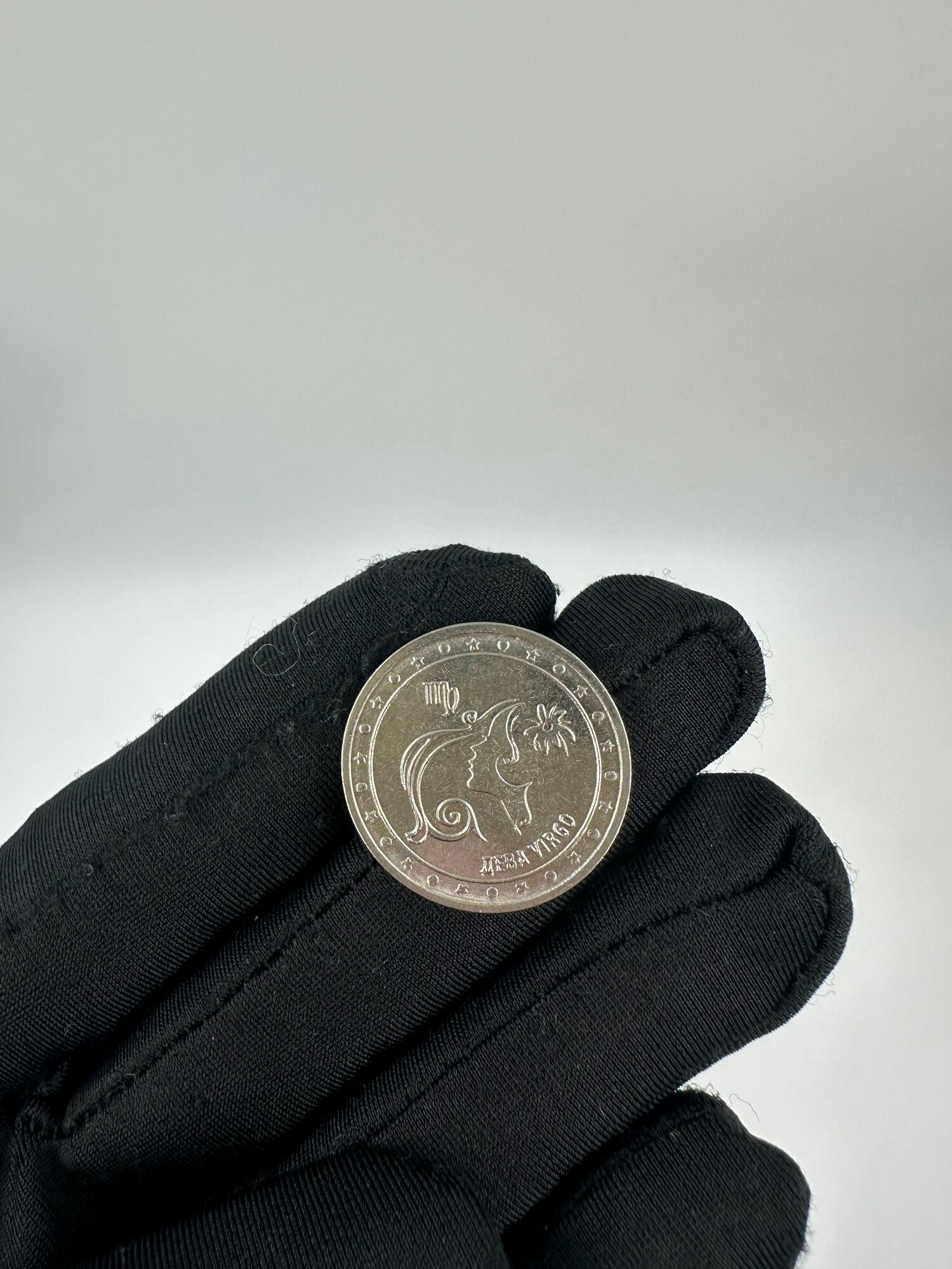 Монета Приднестровье 1 рубль 2016 год "Знаки зодиака - Дева"