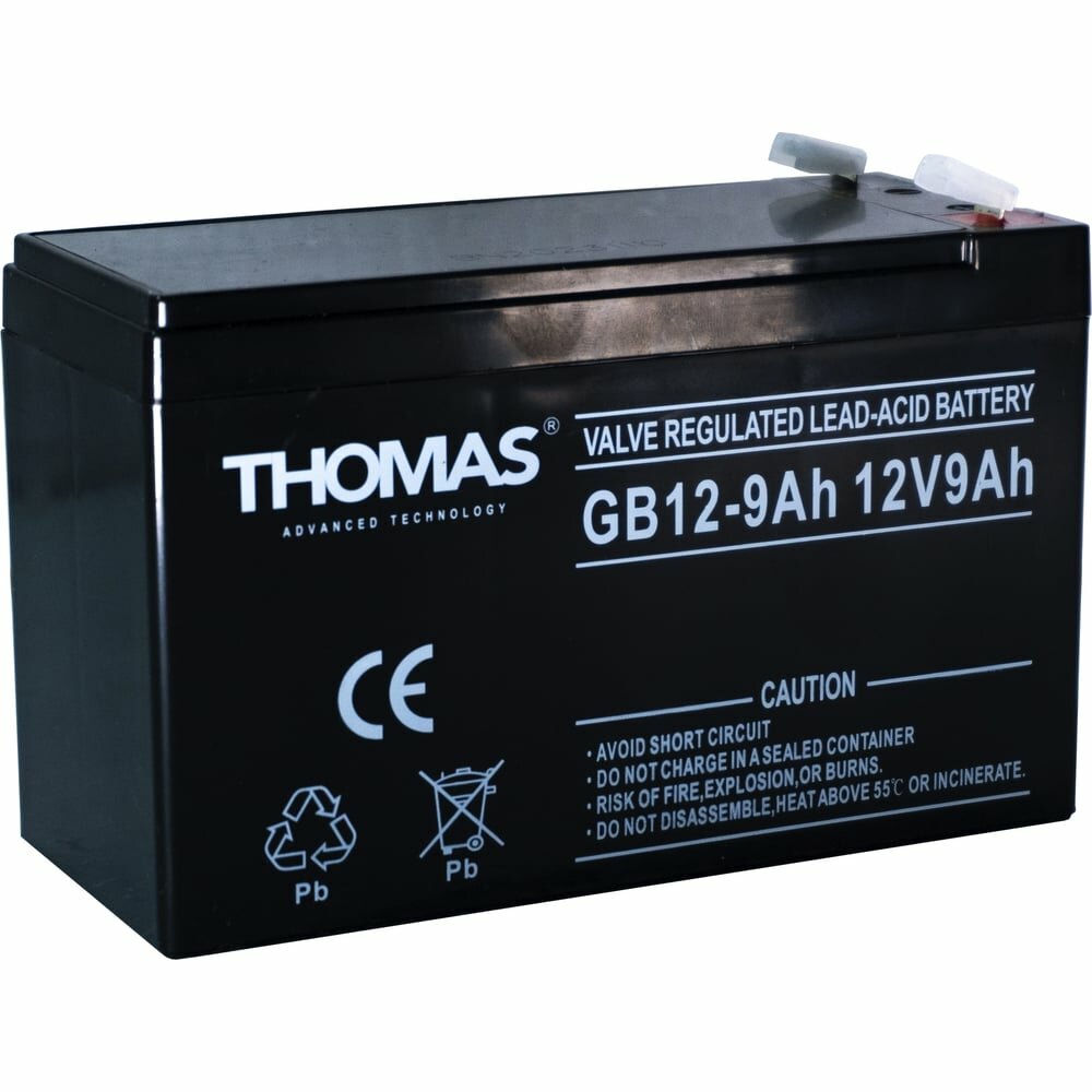 Аккумулятор THOMAS GB 12-9 Ah 12V9Ah GB12-9(Thomas)
