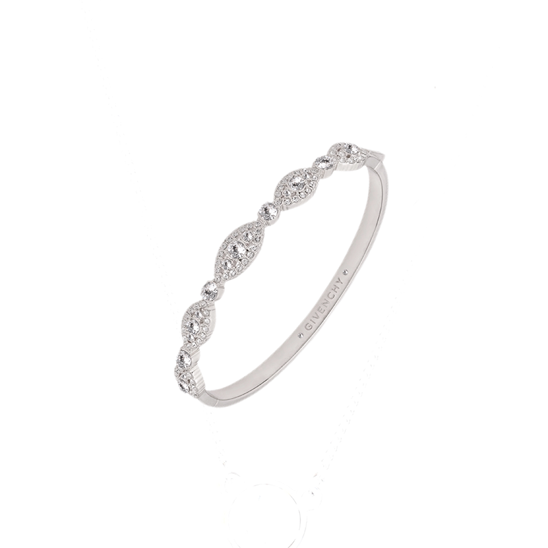 Браслет-манжета, кристаллы Swarovski