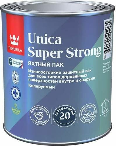 Краска Tikkurila Unika Super, 0.9 л, матового покрытия