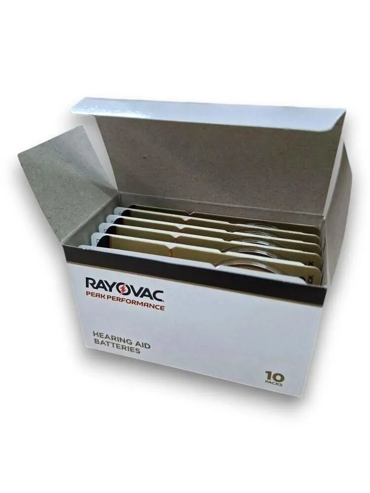 Слуховая батарейка Rayovac 312 1.45V Peak BOX60