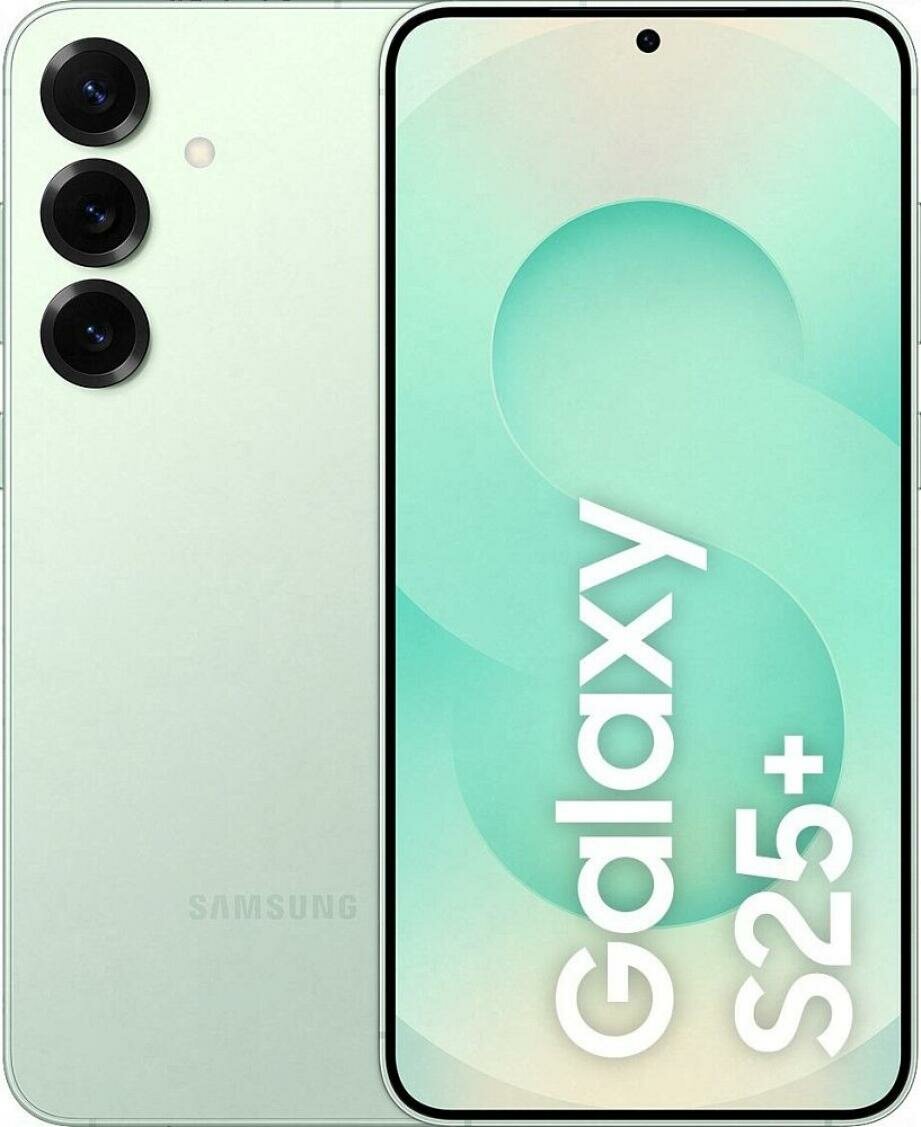 Смартфон Samsung Galaxy S25 Plus 5G, 12/512Gb, nano SIM+eSIM, Mint (Мятный)