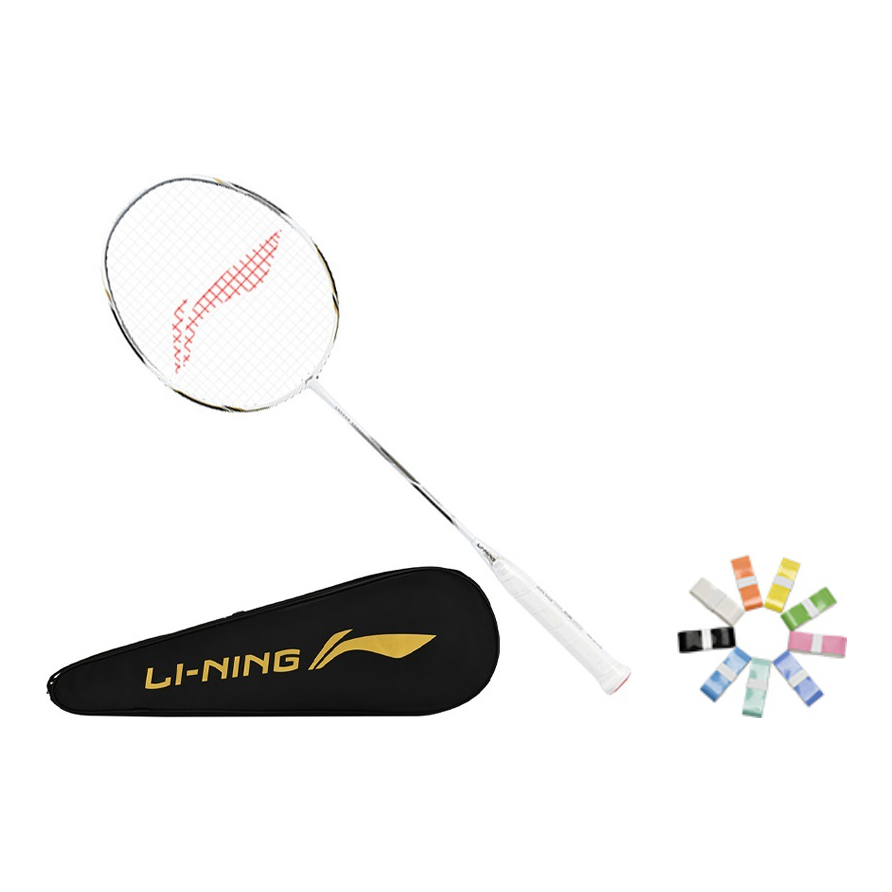 Ракетка для бадминтона унисекс Li Ning Full Carbon Outrage Collection, Hydrogen Attack 2.0 Offensive Type Heavy Head, Stiff Shaft