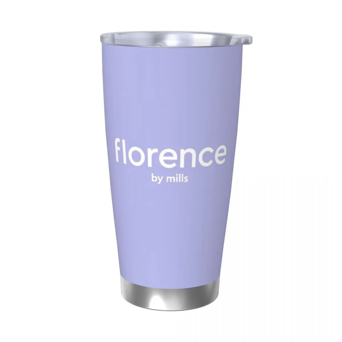 Florence By Mills Стакан из нержавеющей стали Кружки с вакуумной изоляцией Термальная соломинка для холодной бутылки с крышкой 20 унций