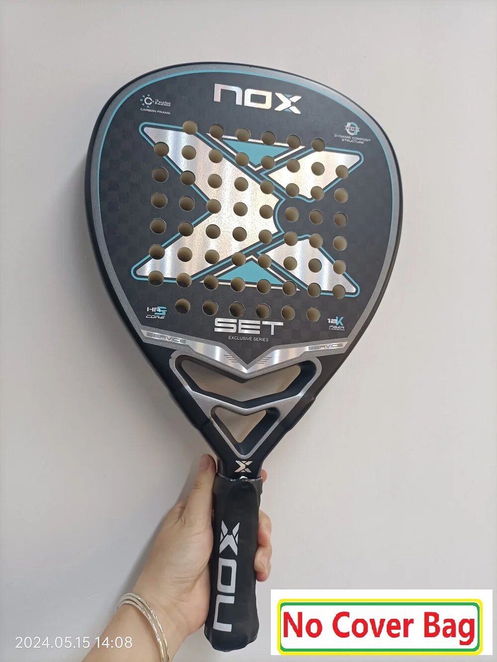 NOX профессиональная теннисная ракетка для падел-тенниса из углеродного волокна