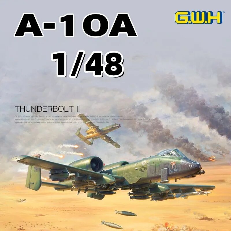 GreatWall L4825 1/48 A-10A Thunderbolt II атака с близкой воздушной поддержки Модель сборки самолёта