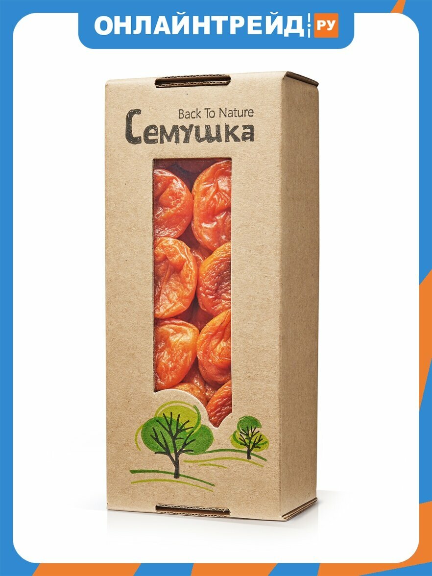Абрикосы Семушка сушеные Экстра 500г (Узбекистан)