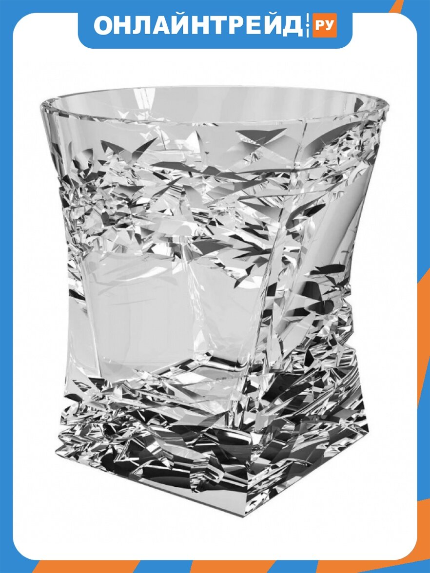 Набор стаканов для виски Crystal Bohemia "Samurai" 240 мл, 6 шт
