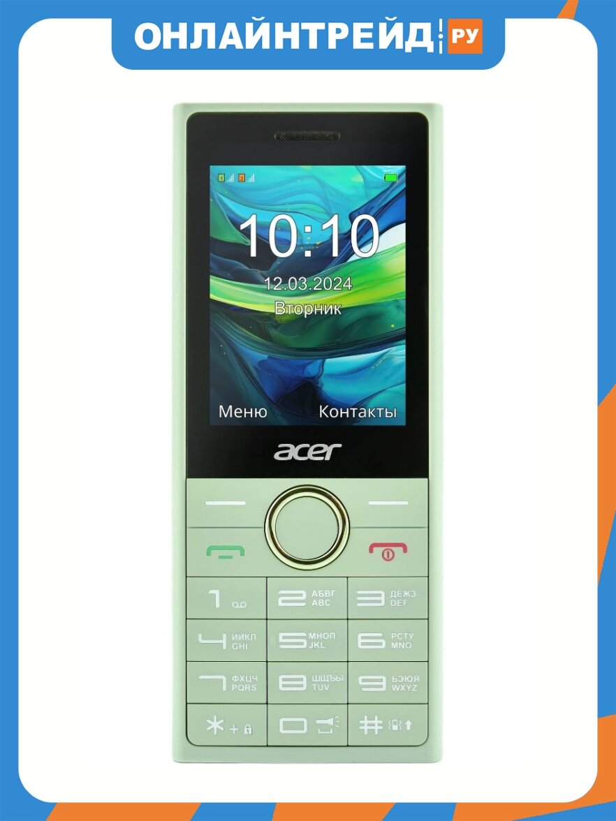 Мобильный телефон Acer Twist TW24 Зеленый
