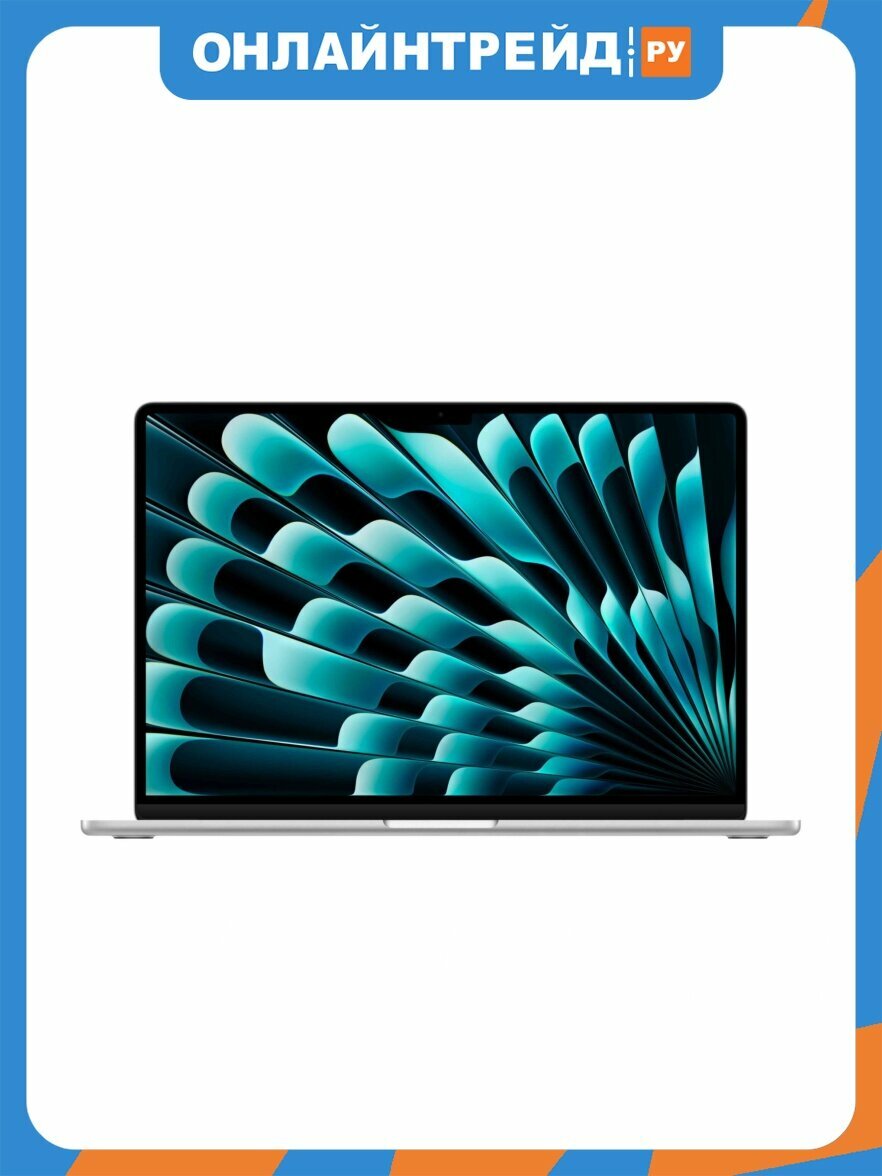 Ноутбук Apple MacBook Air 15.3"/2026/10-core M5 chip 10-core GPU/16GB/512GB SSD, Silver
