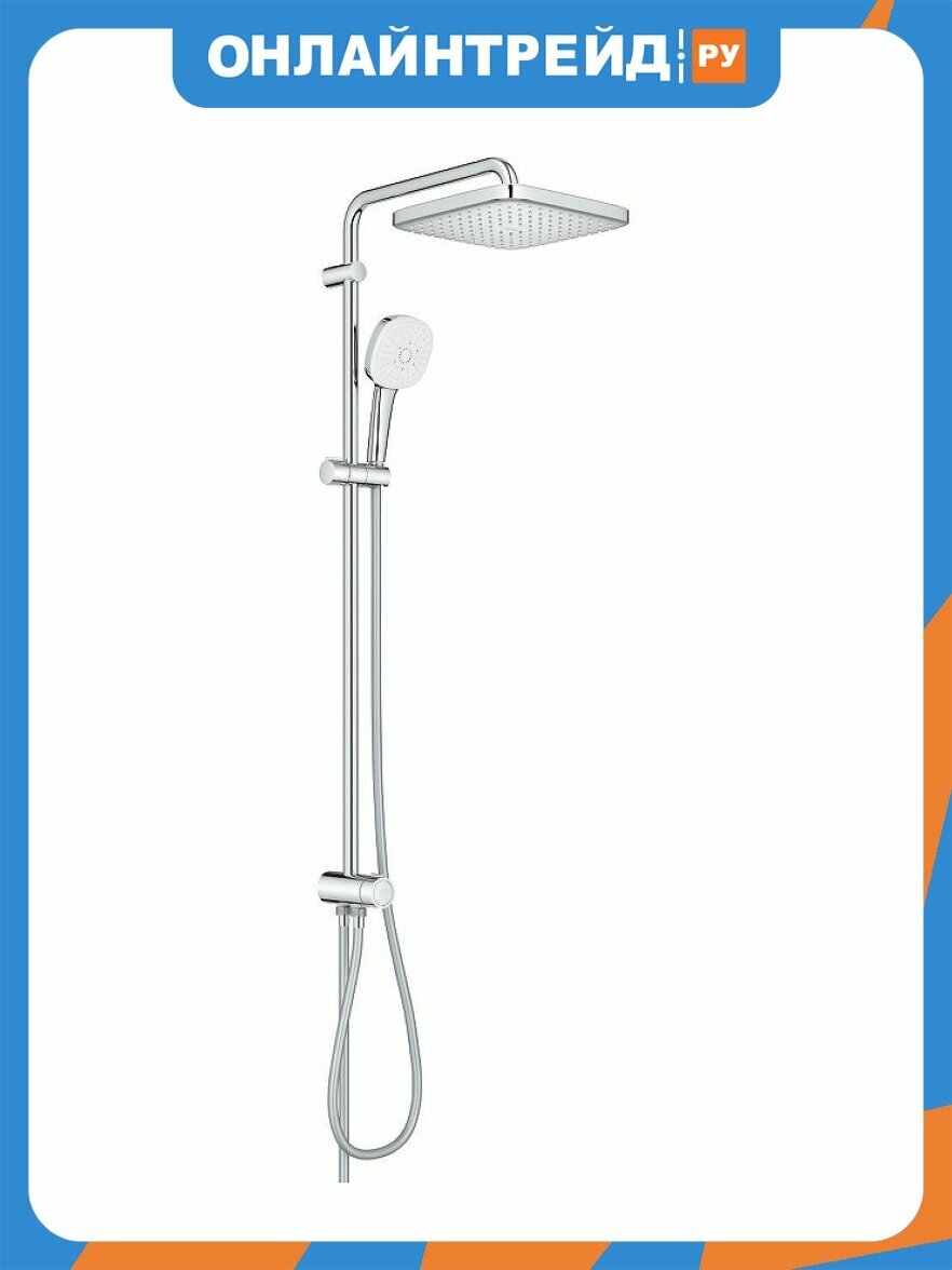 Душевая система Grohe Tempesta System 250 Cube, хром