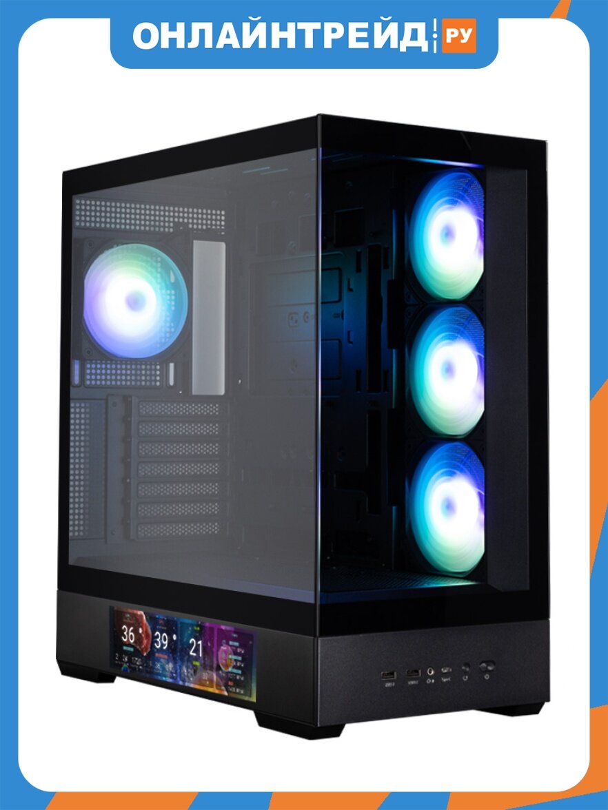 Корпус Zalman P40 DS, черный