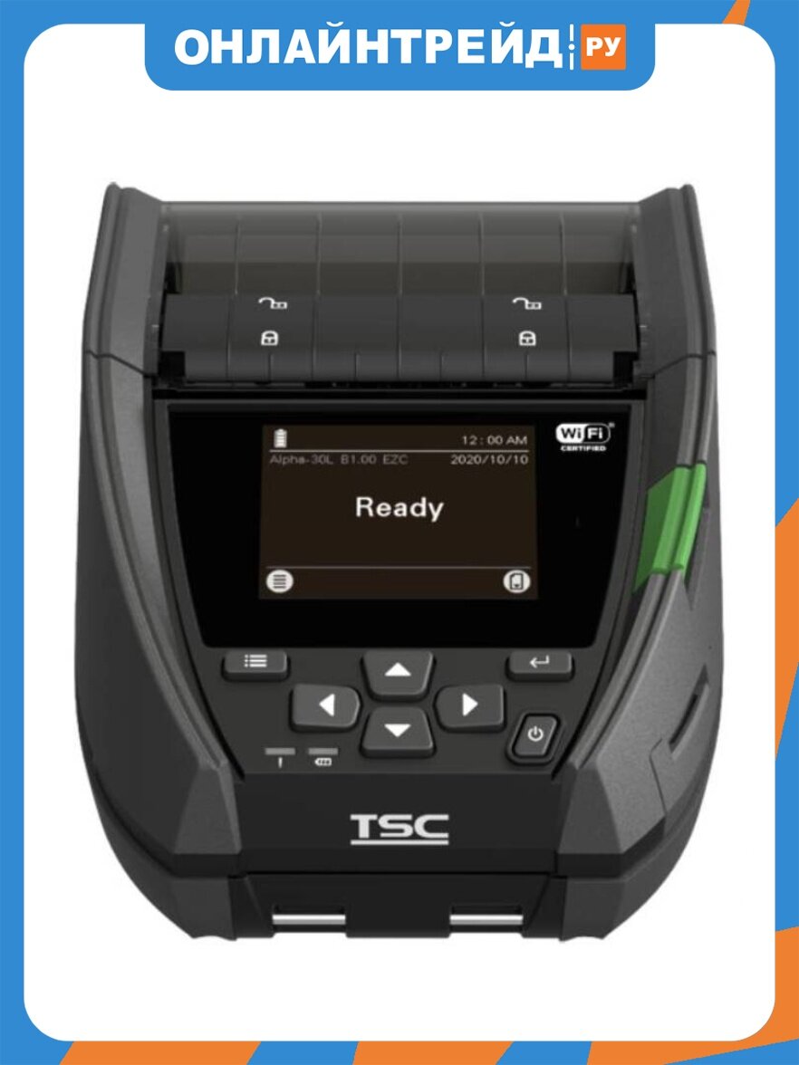 Принтер этикеток Tsc Alpha-40L, 203 dpi, 5 ips + MFi Bluetooth + Peeler