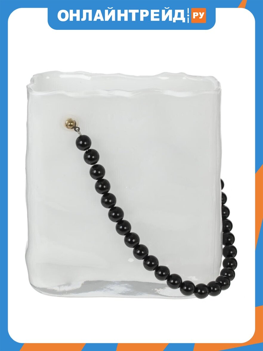 Ваза Remeco Collection 1450 мл, L17 W10 H19 см (820007)