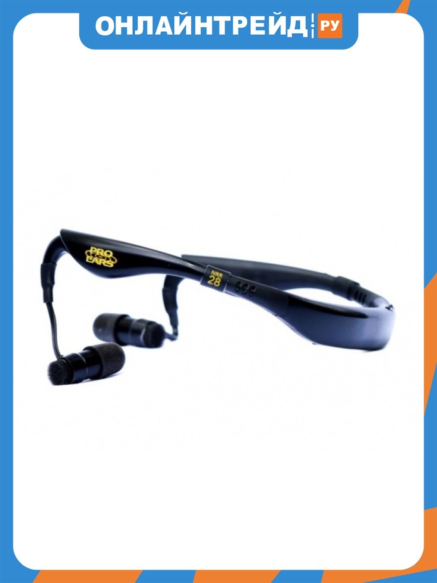 Активные беруши Pro Ears Stealth 28, NRR28dB, стерео, USB-зарядка, индикатор заряда, черные, 90г