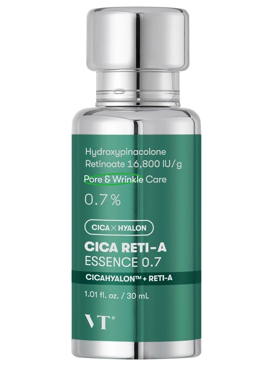 VT Cosmetics Экстра-интенсивная бустер-эссенция с 0.7% ретинола Cica Reti-A Essence 0.7 30 мл