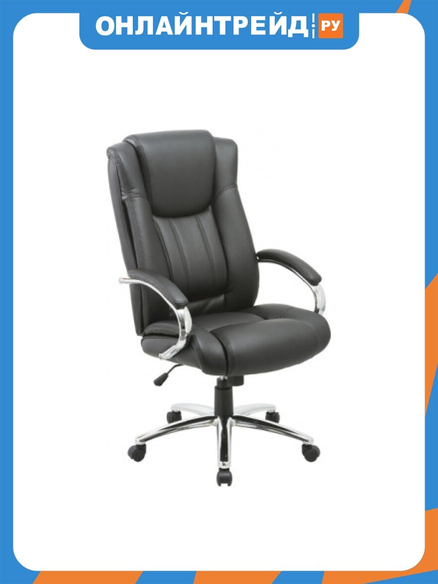 Кресло руководителя Easy Chair 561 TR рец. кожа черная