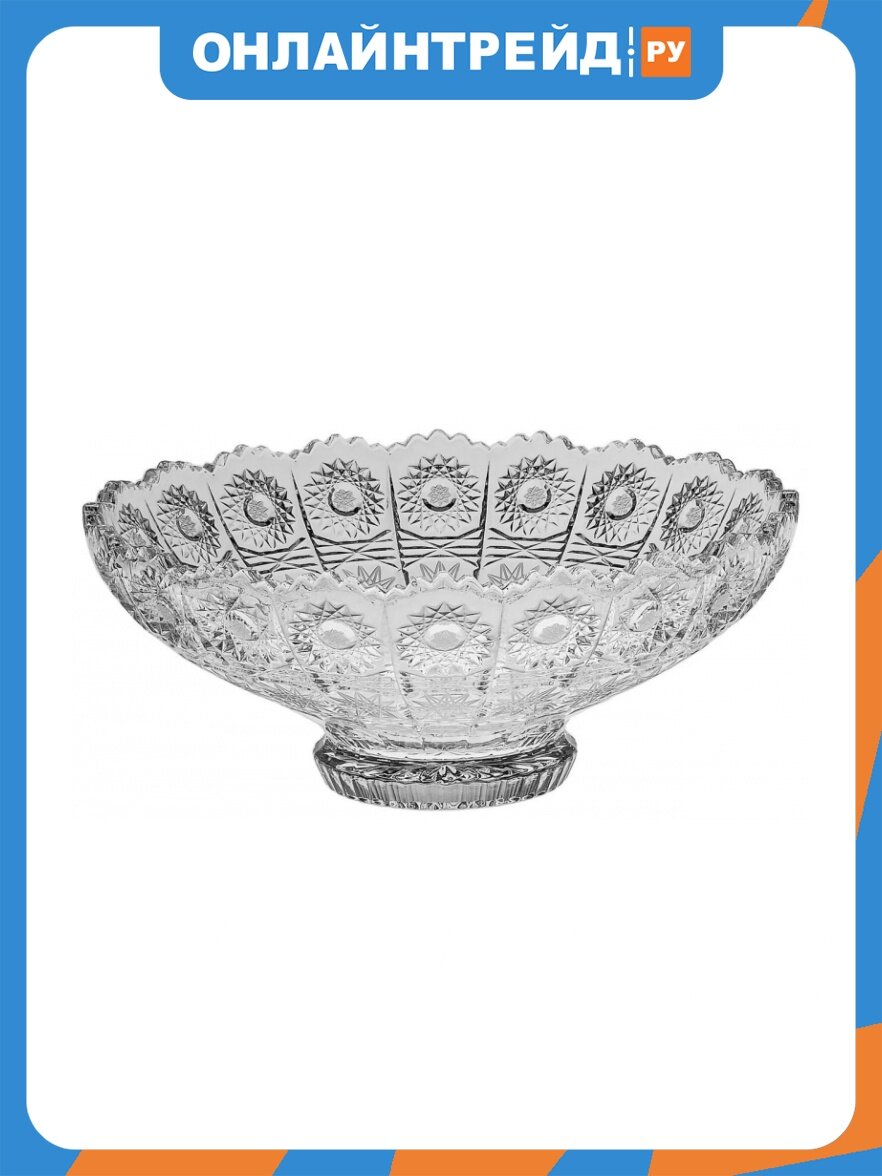 Салатник Crystal Bohemia 500PK, 30,5 см, хрусталь