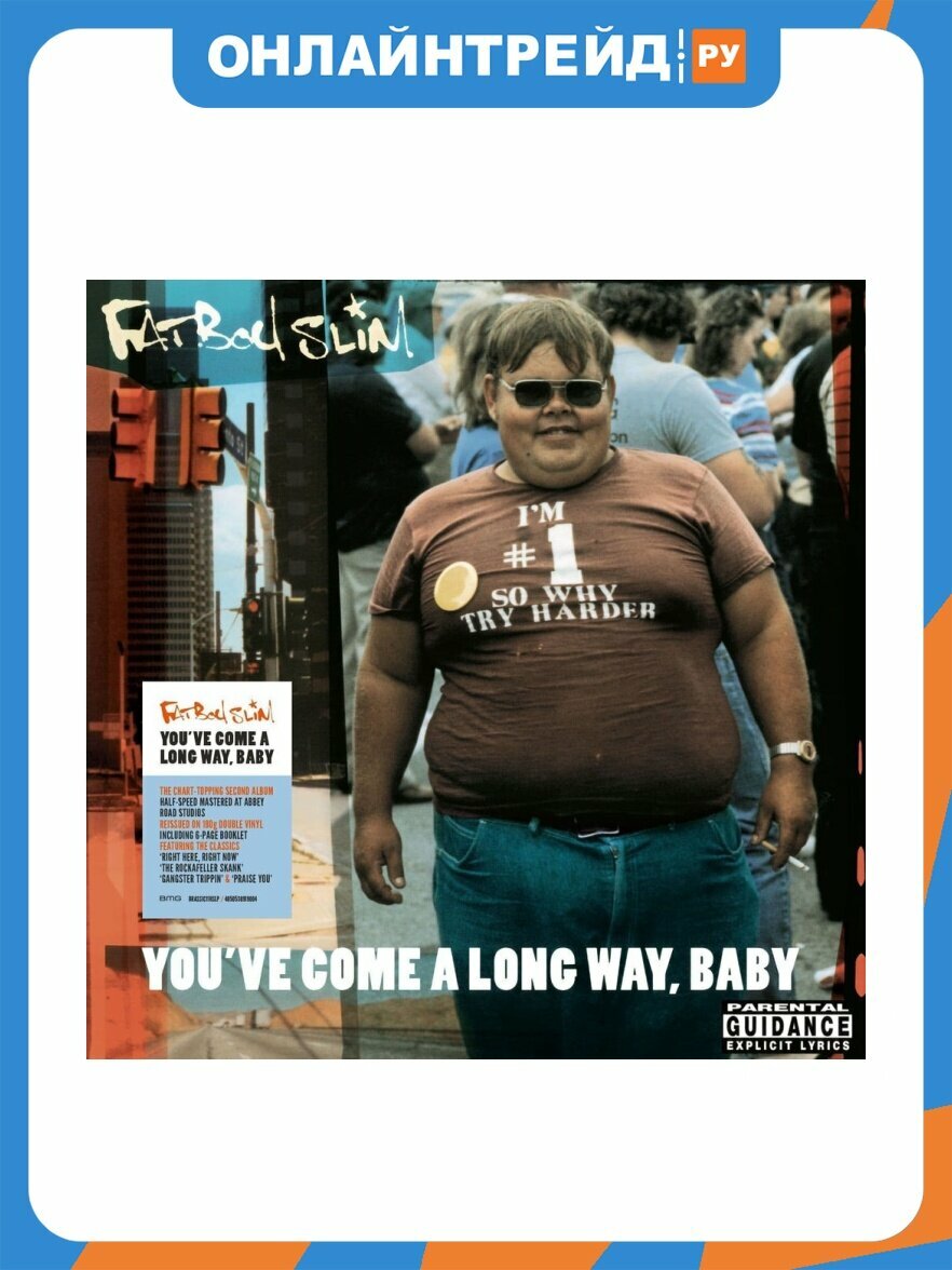 Виниловая пластинка Warner Music Fatboy Slim - Youve Come A Long Way, Baby (2LP)