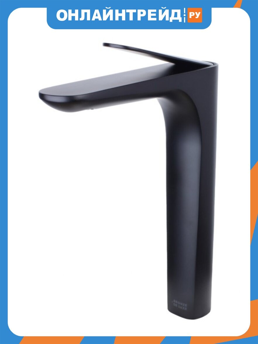 Смеситель для раковины Bronze DE Luxe ICON 2041CB, черный