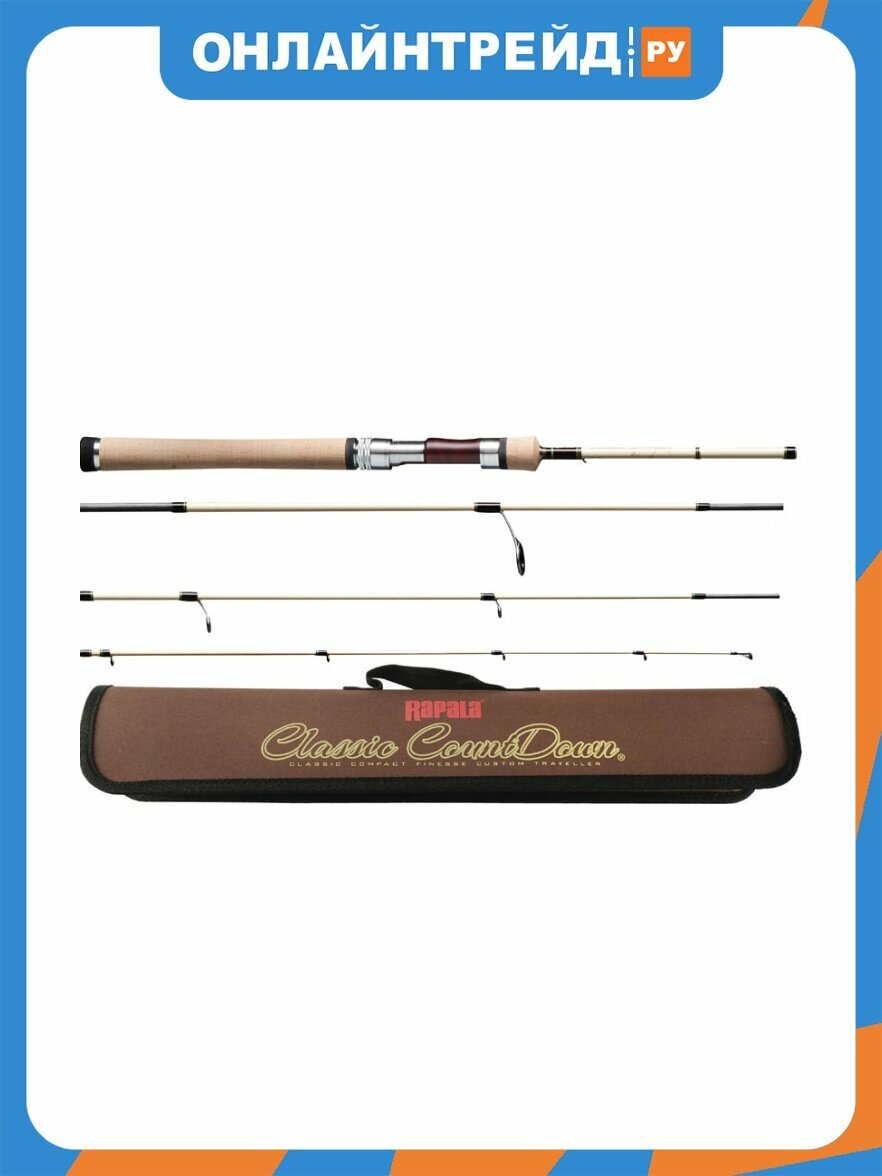 Удилище Rapala Classic Countdown - 7'2 M 10-28g - spinning - 4pc