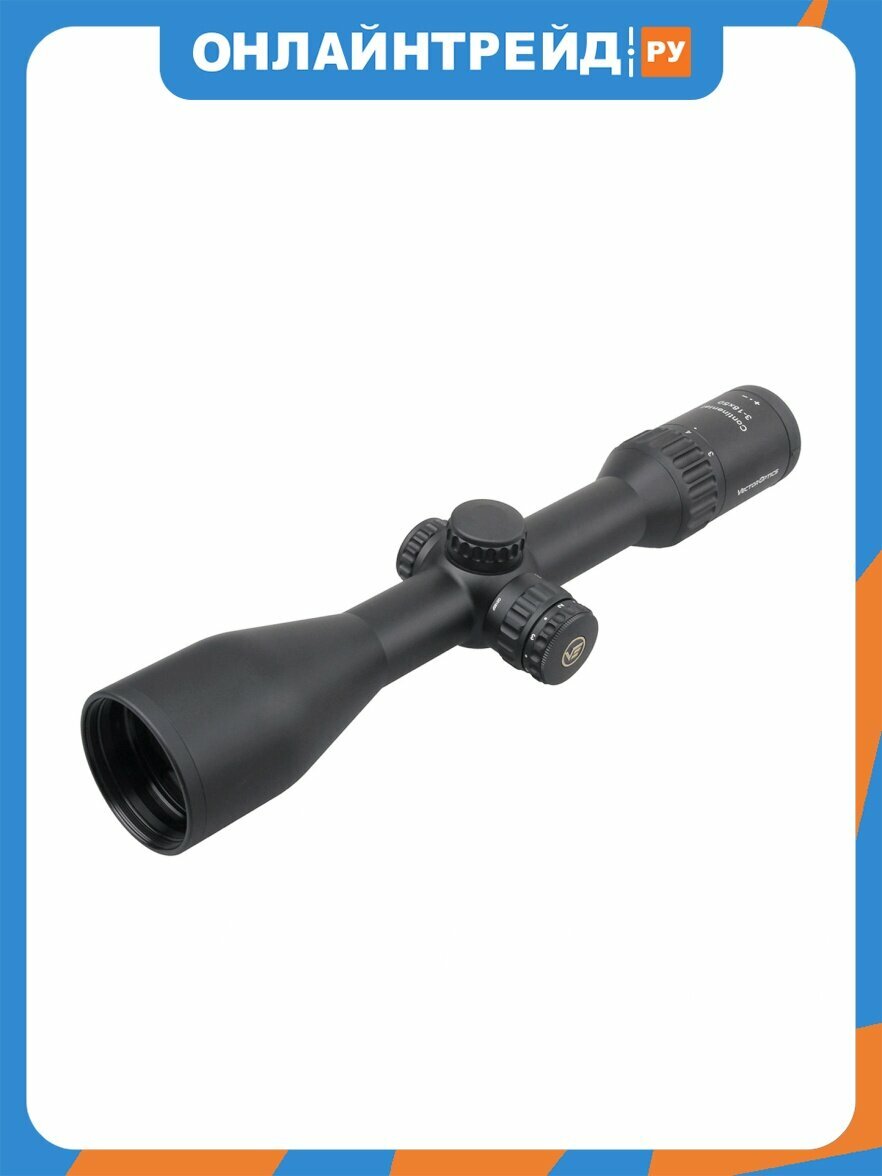 Прицел Vector Optics Continental Hunting 3-18x50, SF, VECON-CDM (MOA), подсветка красная, 30мм,1/4 МОА, IP67, 654г