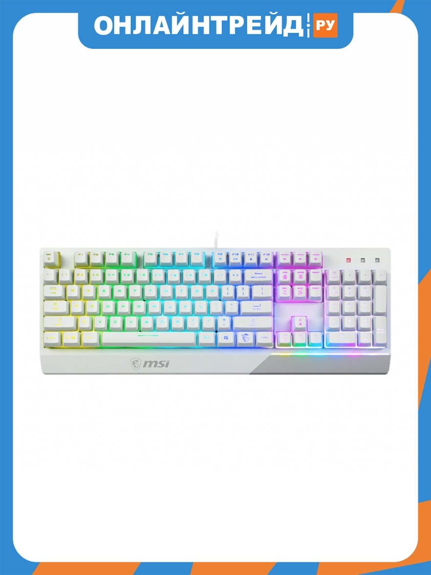 Клавиатура Msi Vigor GK30 White